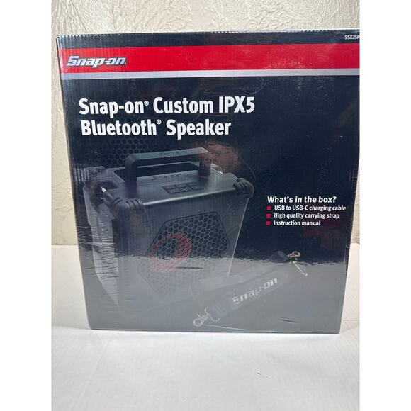 Snap-on | Portable Audio & Video | Snapon Custom Ipx5 Bluetooth Speaker ...